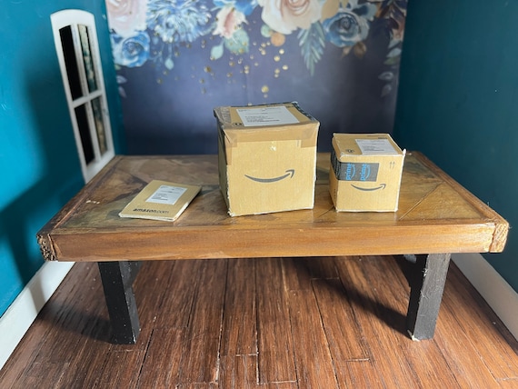 Printable Miniature Amazon Boxes for Dollhouse Model or | Etsy