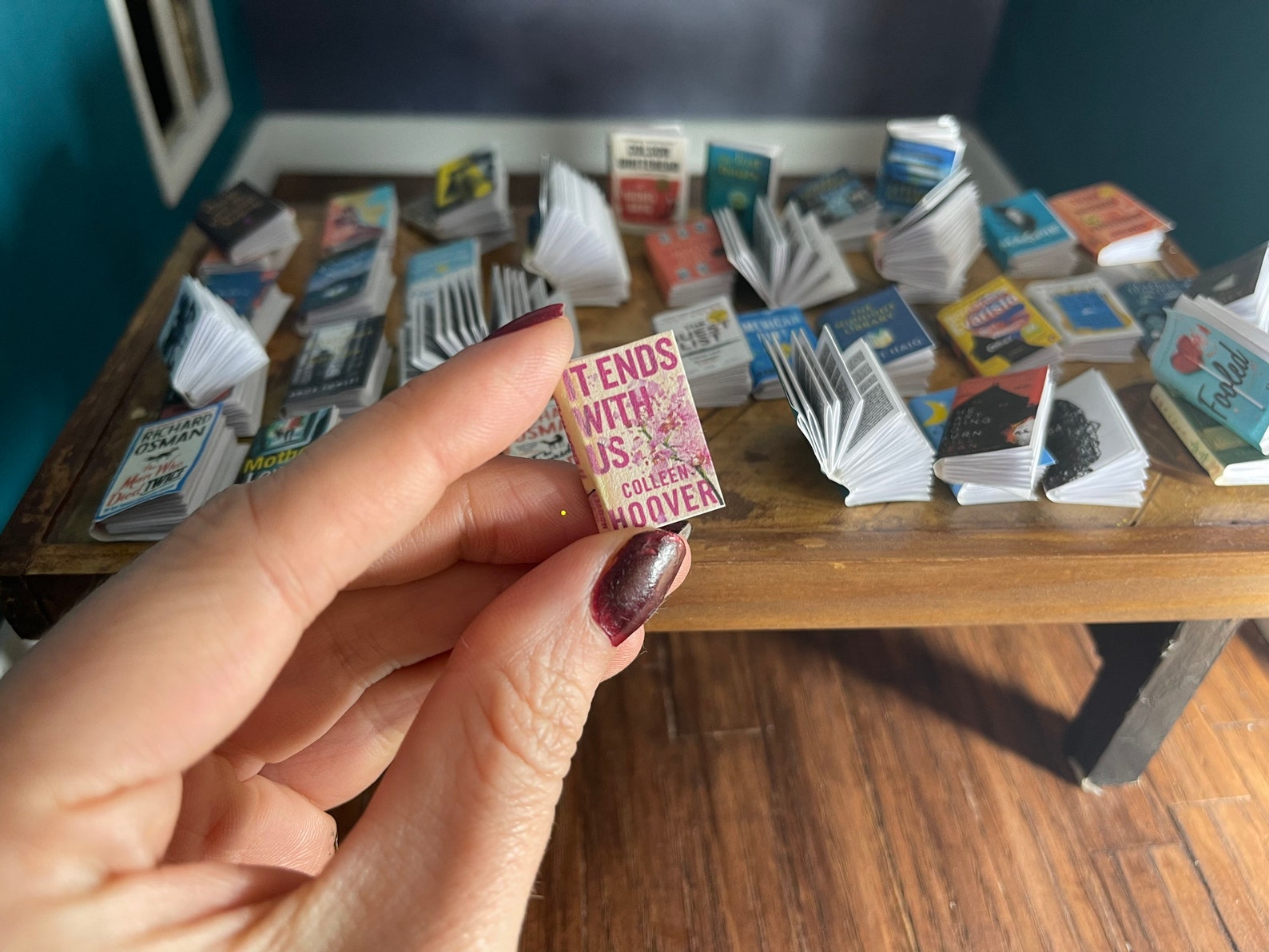 Printable Miniature Books for Dollhouse Model or Diorama - Etsy