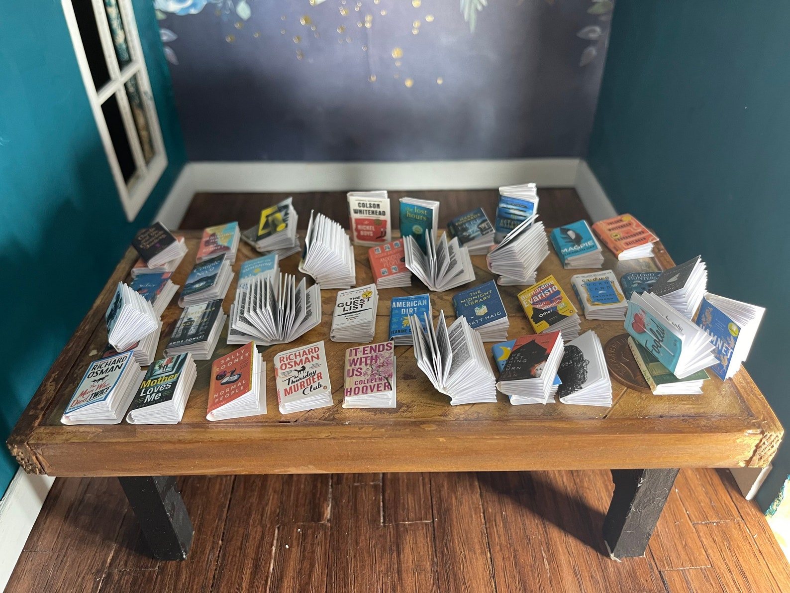 Printable Miniature Books for Dollhouse Model or Diorama - Etsy