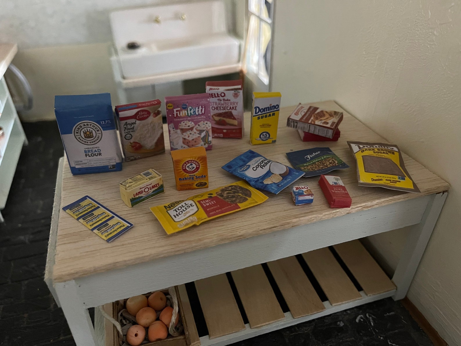 Printable Miniature Baking Packages for Dollhouse Model or - Etsy