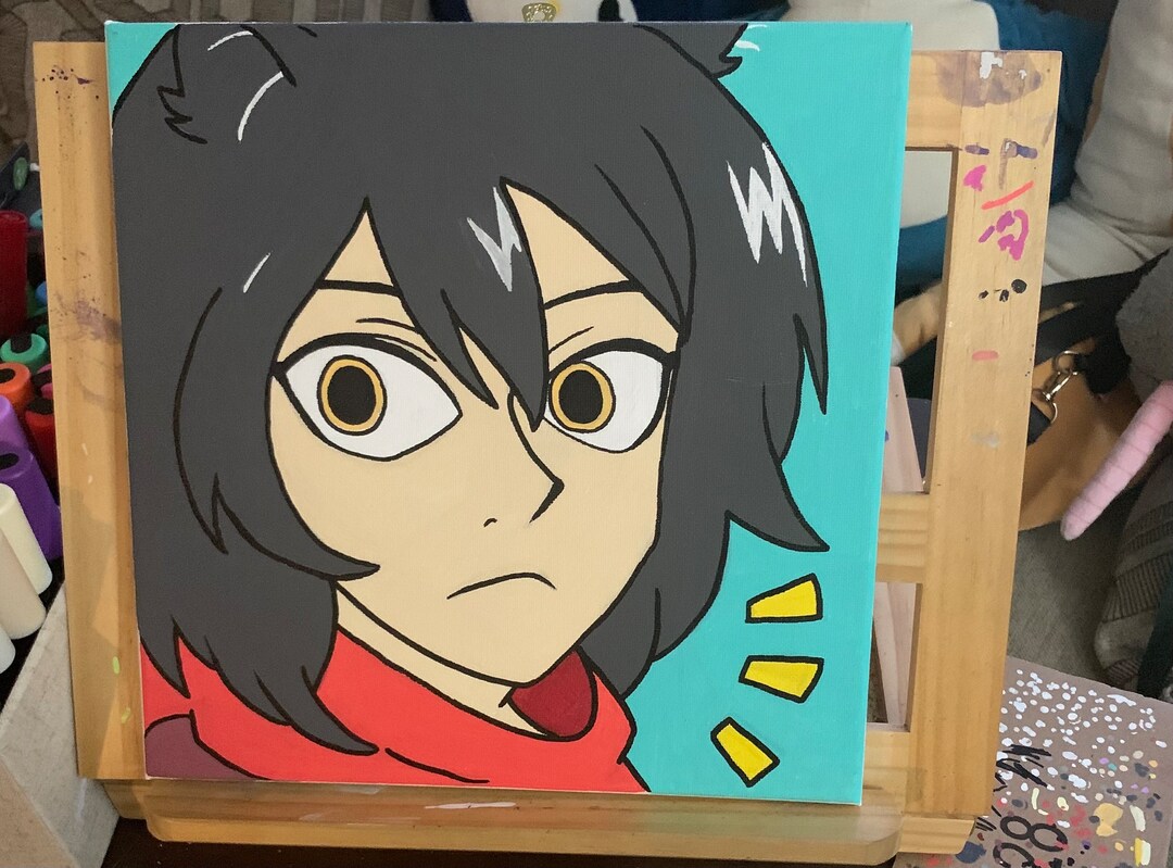 Izutsumi Delicious in Dungeon Painting Acrylic on 10x10 Canvas - Etsy