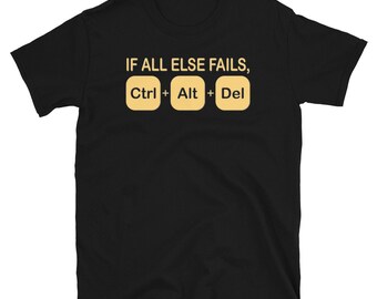 Ctrl Alt Del Quote - Etsy