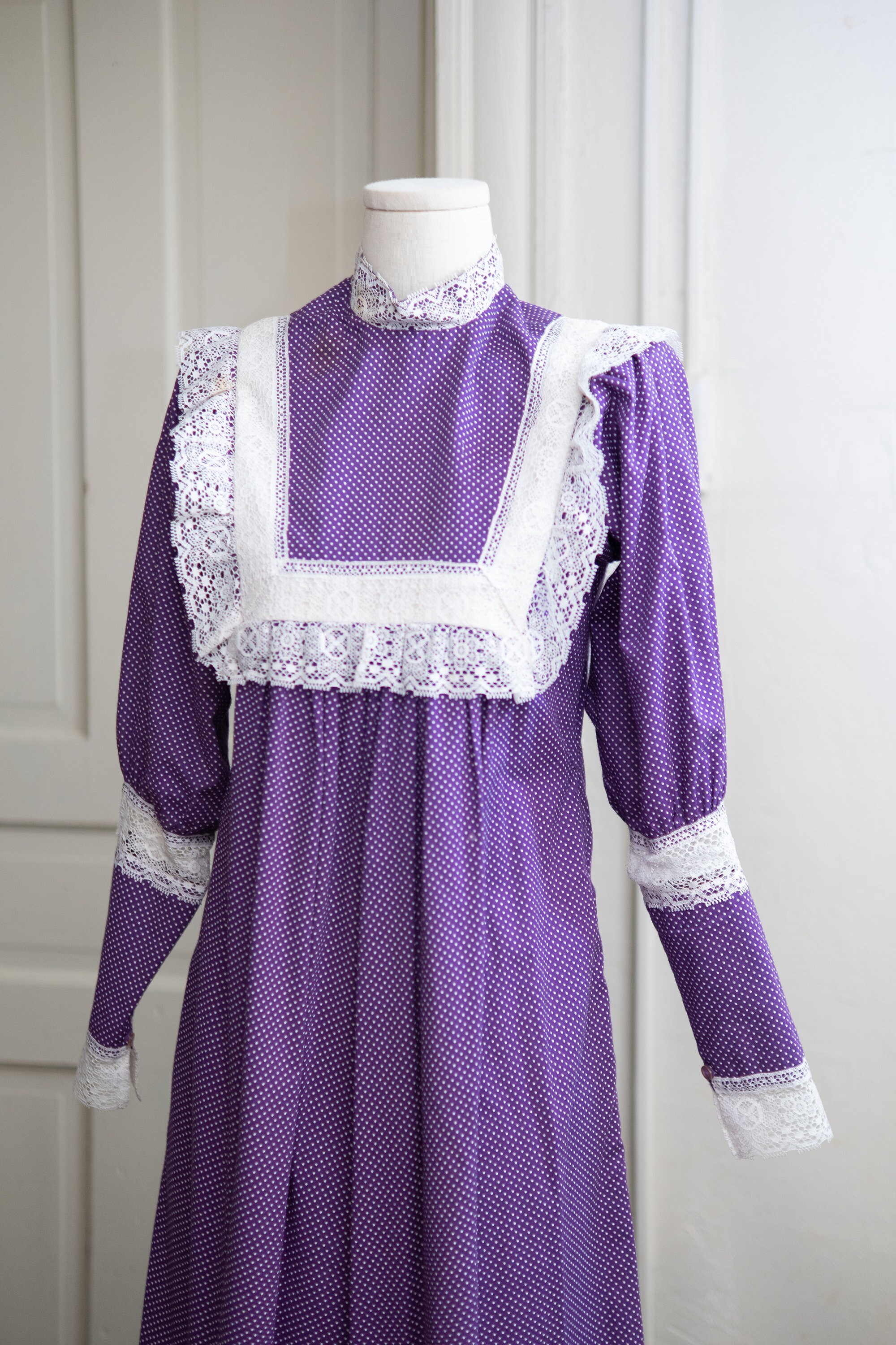 1970s Vintage Amish Prairie Cottagecore Dress Yoke - Etsy