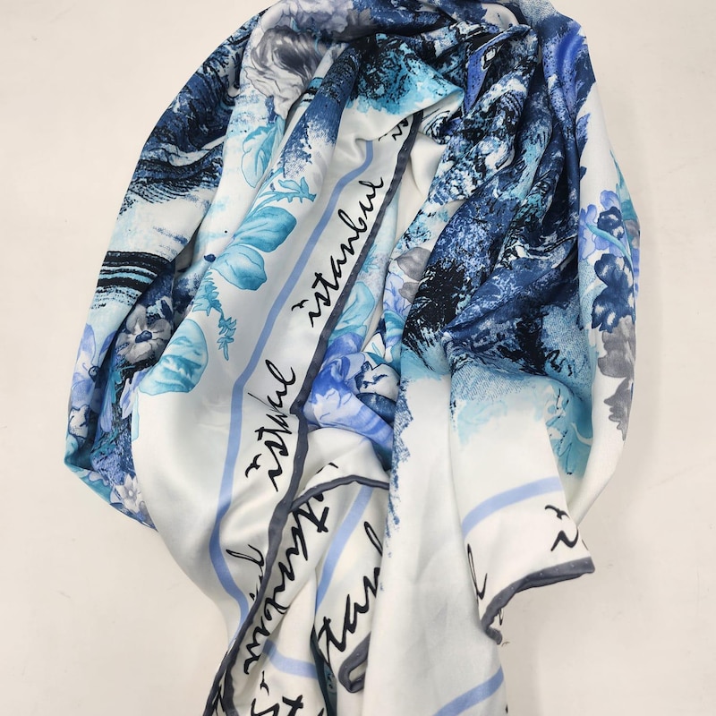 Turkish Satin Hijab - Etsy