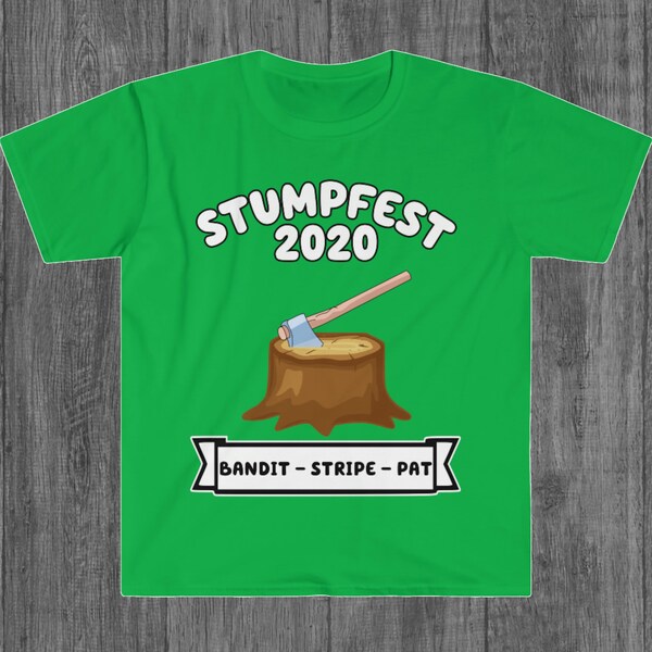 Bluey Stumpfest Shirt Men - Etsy Australia