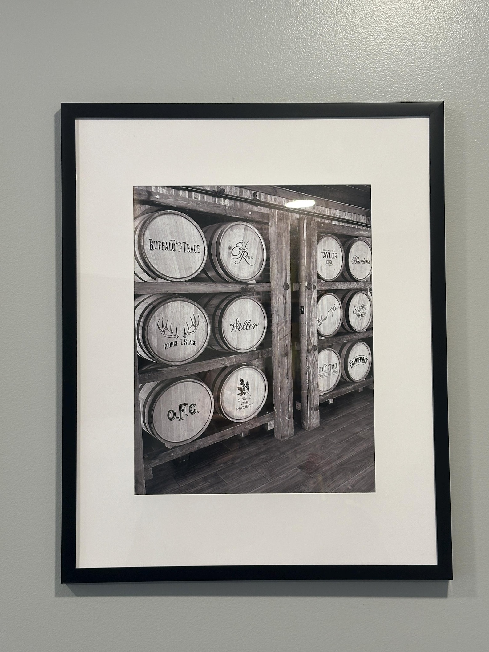 Bourbon Black & White Photography Whiskey Lover Distillery Gallery Wall ...