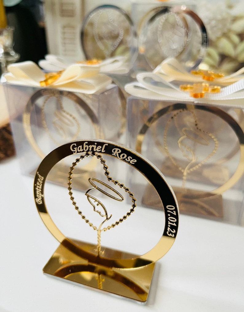 Unique Christening Favor Boy Baptism Gift Holy Mary Figures - Etsy