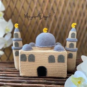 Crochet Pattern, Mosque Fountain and Pigeon, İslamic Values Education ...