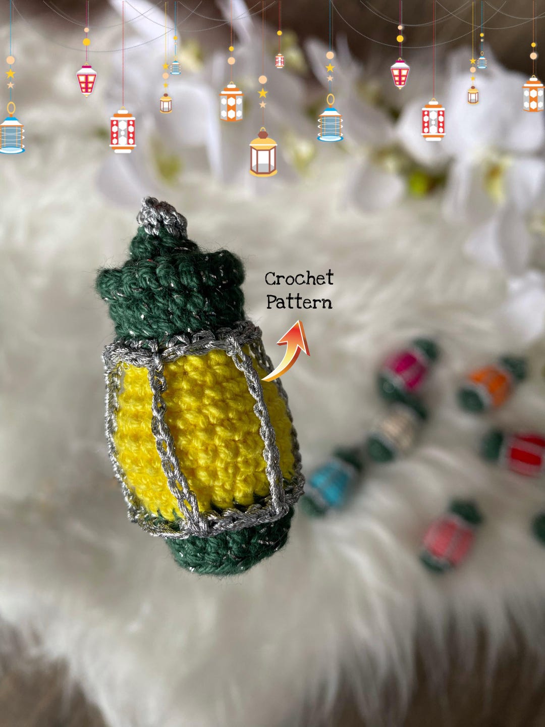 Crochet Ramadan Lantern Pattern: Video Supported (PDF Pattern) - Etsy