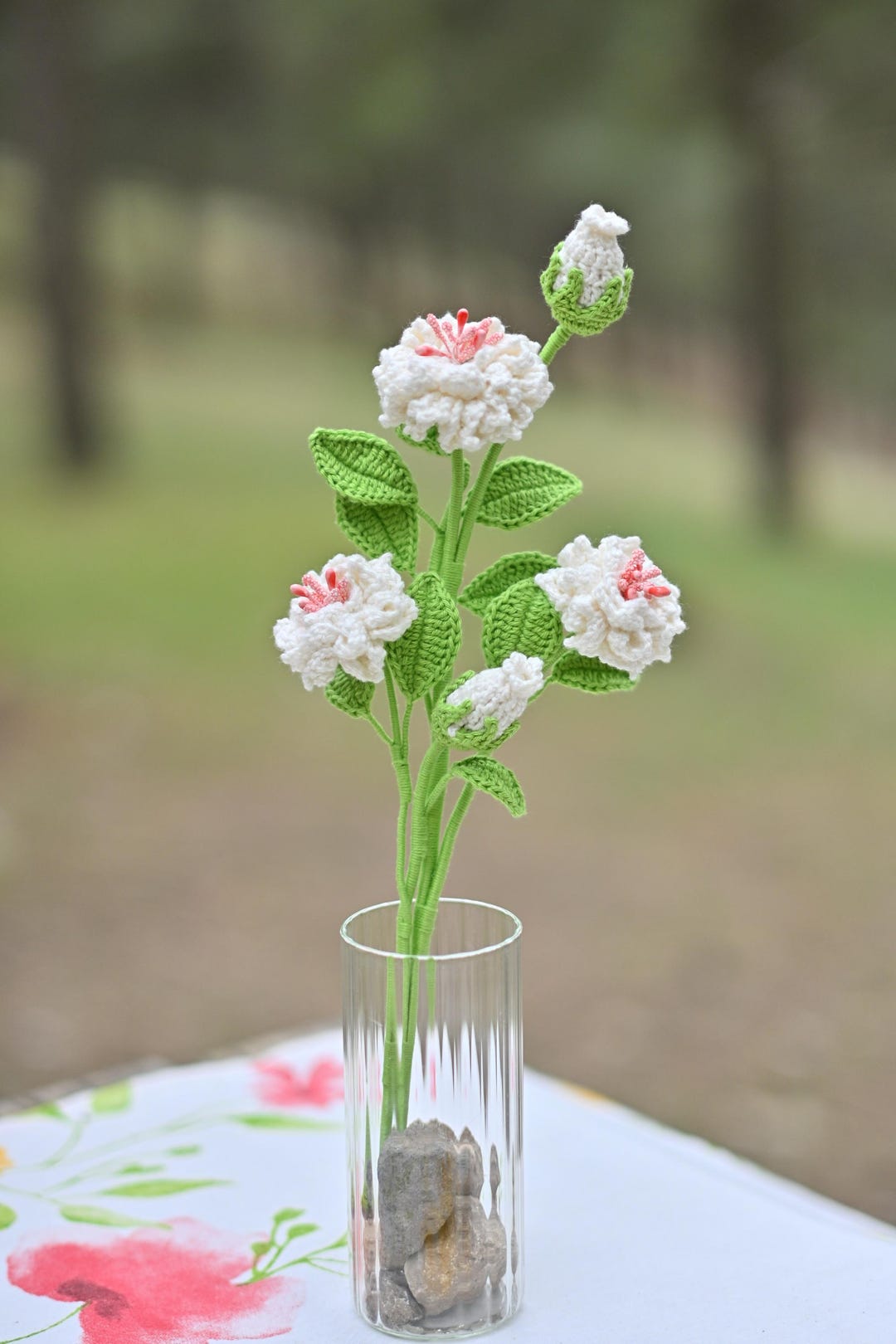 Crochet Gardenia Flower: Amigurumi PDF Pattern (with Video) - Etsy