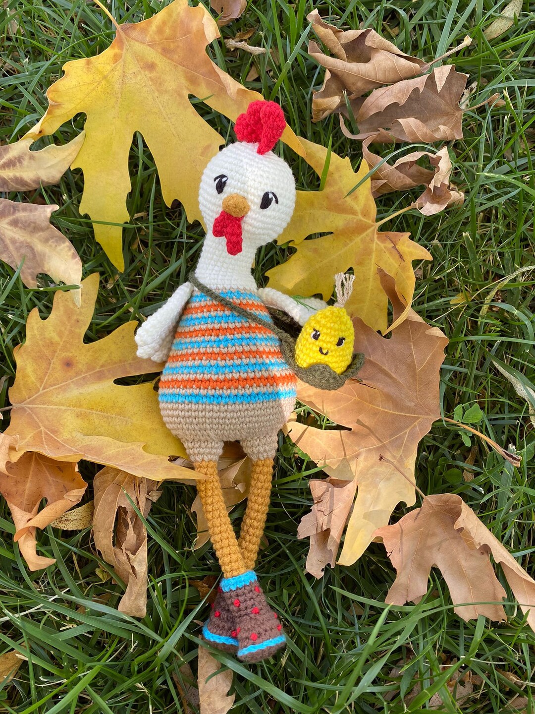 Chicken Bili,bird Crochet Pattern, Cute Crochet Pattern, Amigurumi Toys ...