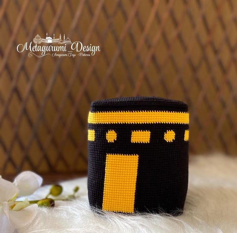 Amigurumi Kaaba Crochet Pattern: PDF Tutorial (english, French, Turkish ...