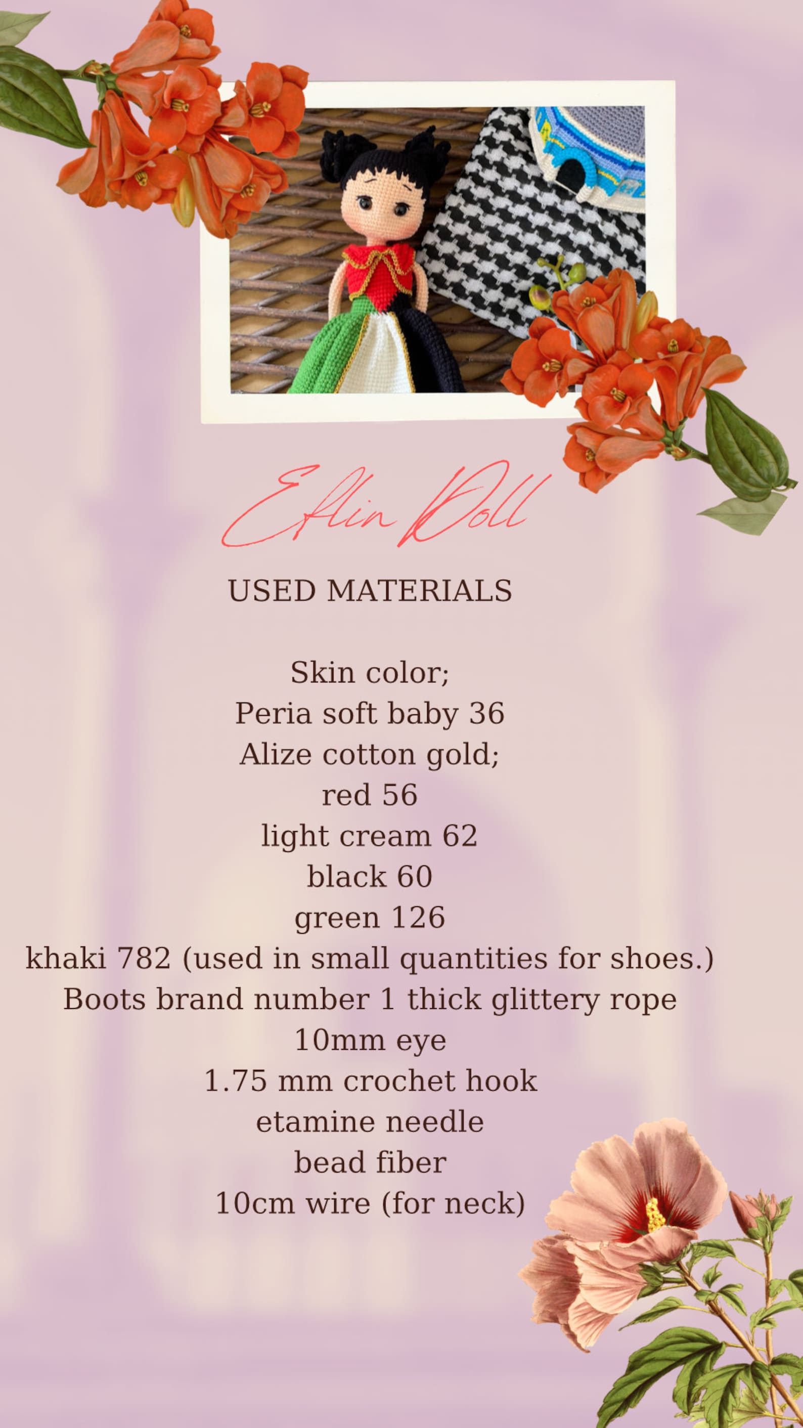 Eflin Doll Pattern, Crochet Amigurumi Toy Making (PDF) - Etsy