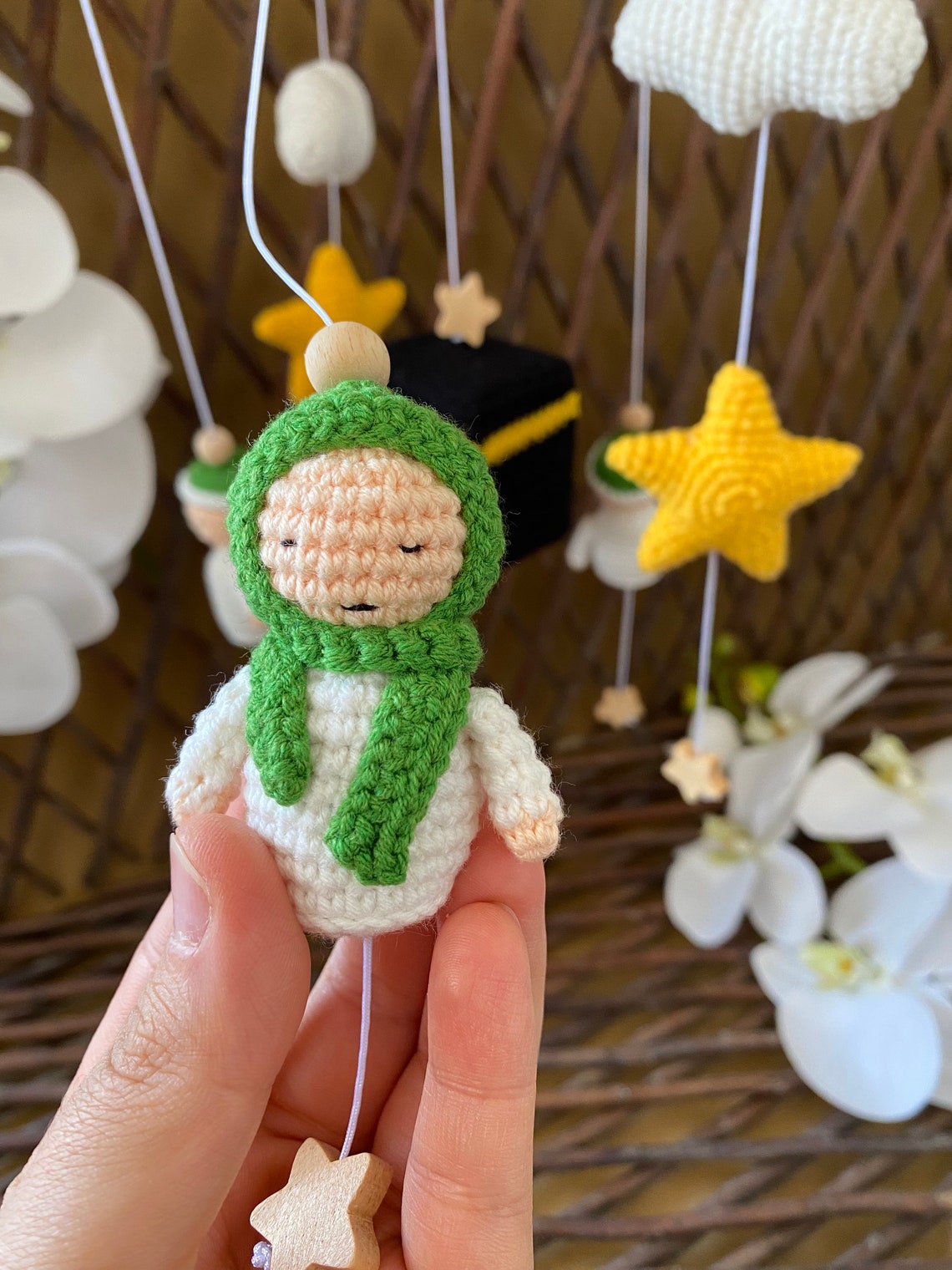 Kaaba Baby Crip Mobile Pattern, Baby Crip Mobile, Islamic Values ...