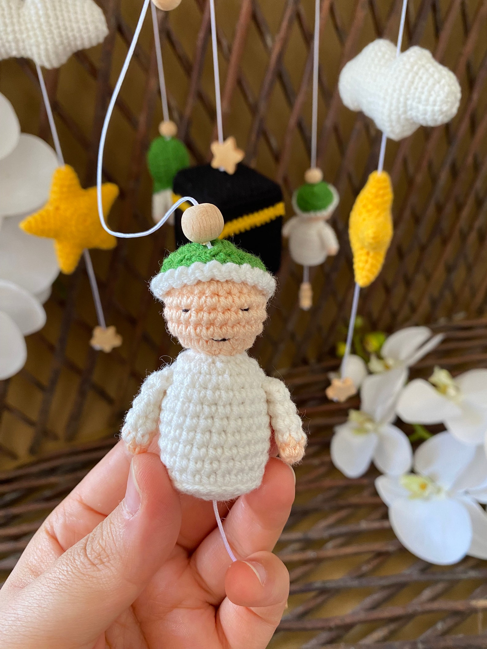 Kaaba Baby Crip Mobile Pattern, Baby Crip Mobile, Islamic Values ...