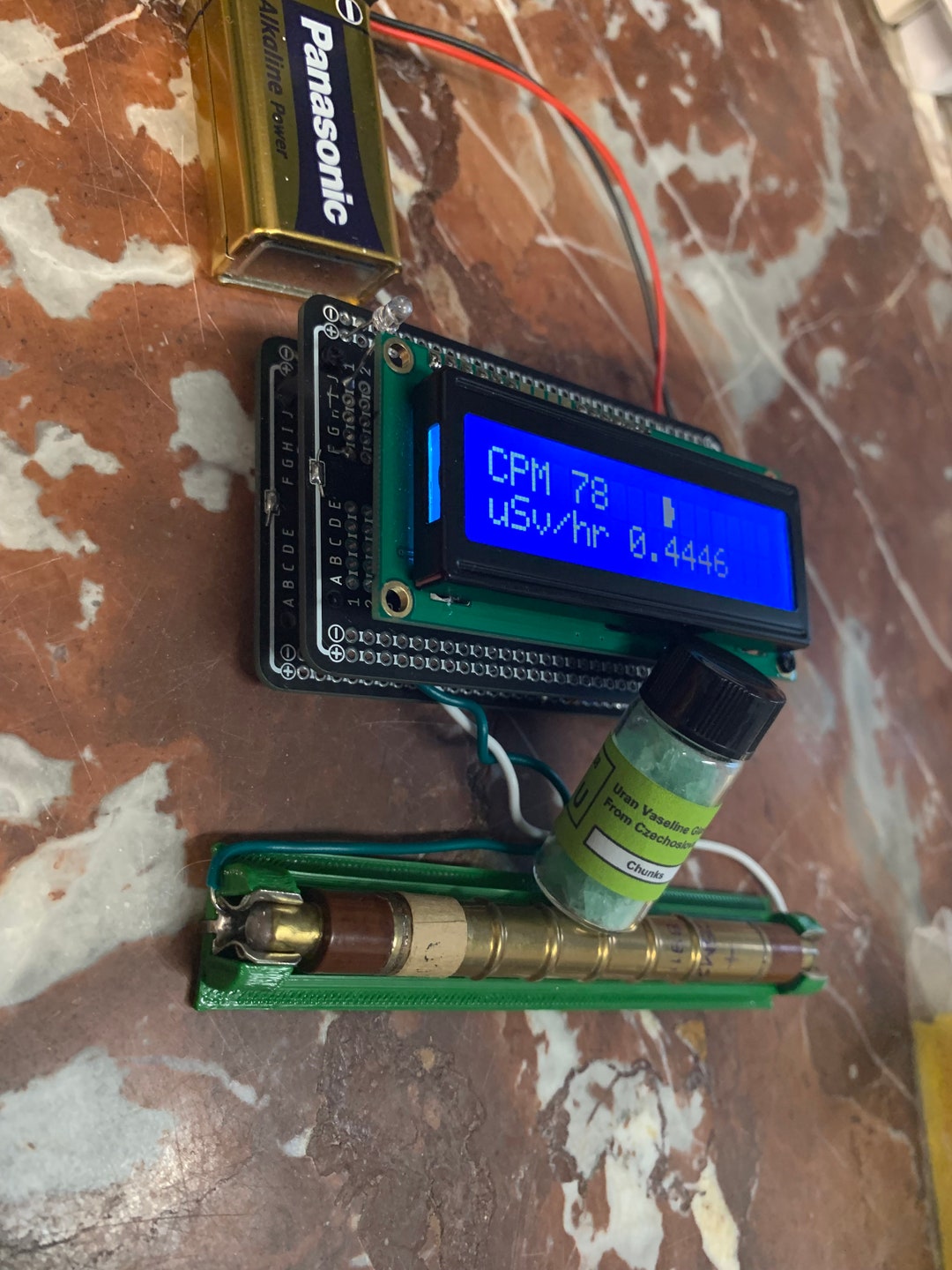 Geiger Counter Müller With Arduino Counting Modulesoldering Etsy