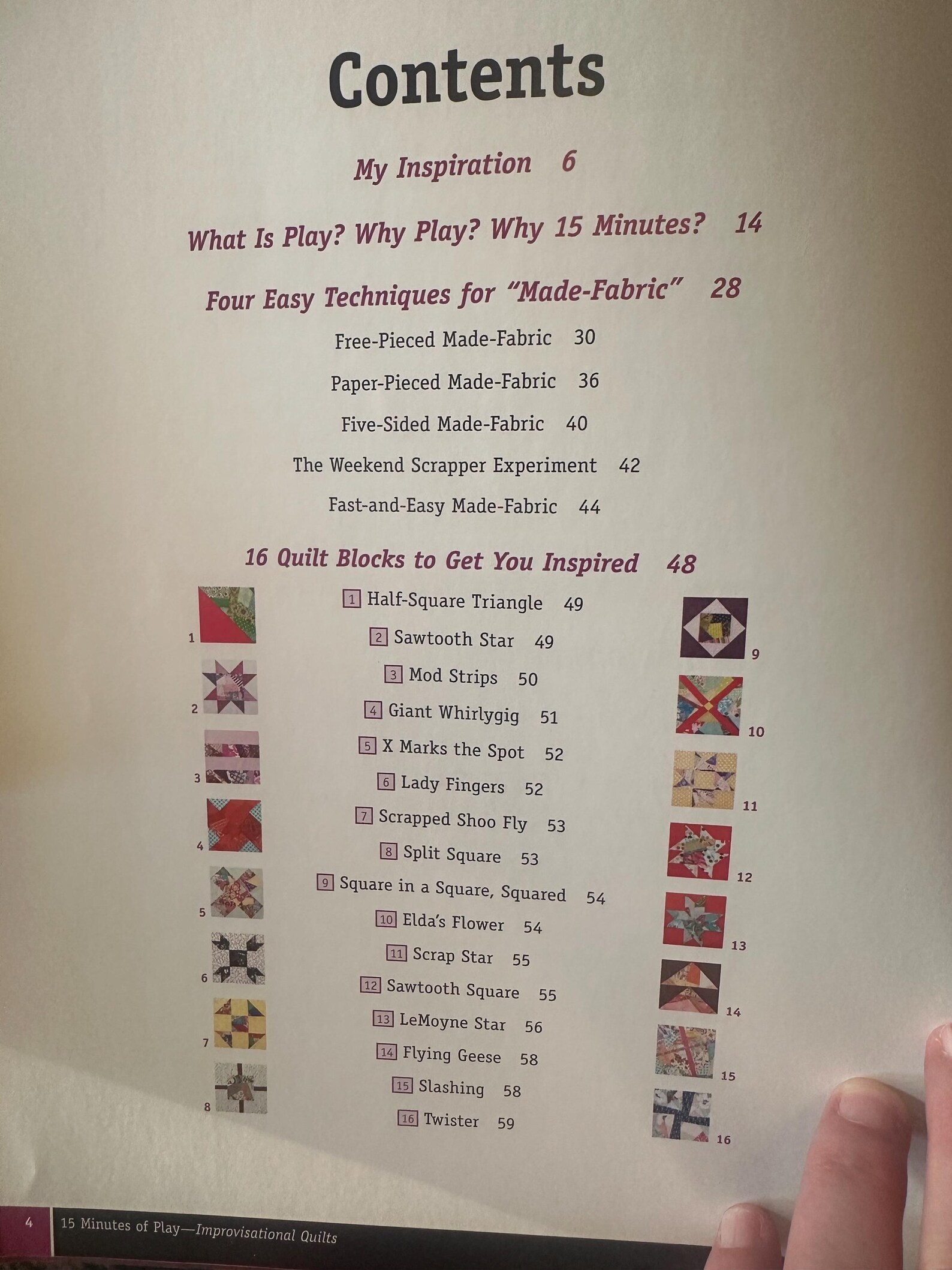 Quilt Book*15 Minutes of Play*victoria Findley Wolfe* Humble Quilts - Etsy