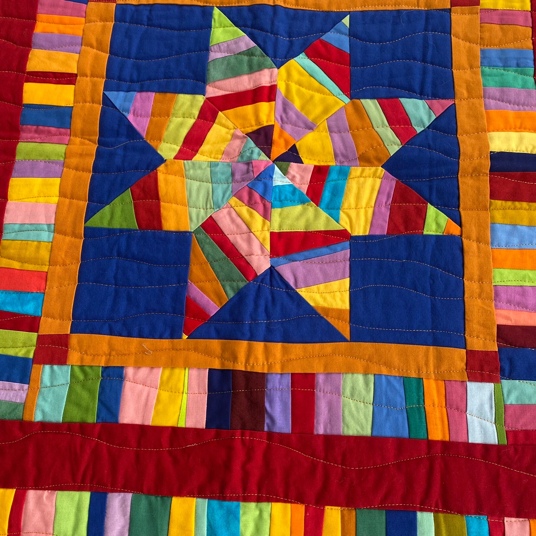 Starshine Quilt Pattern via Mail*humble Quilts*28"x28" - Etsy