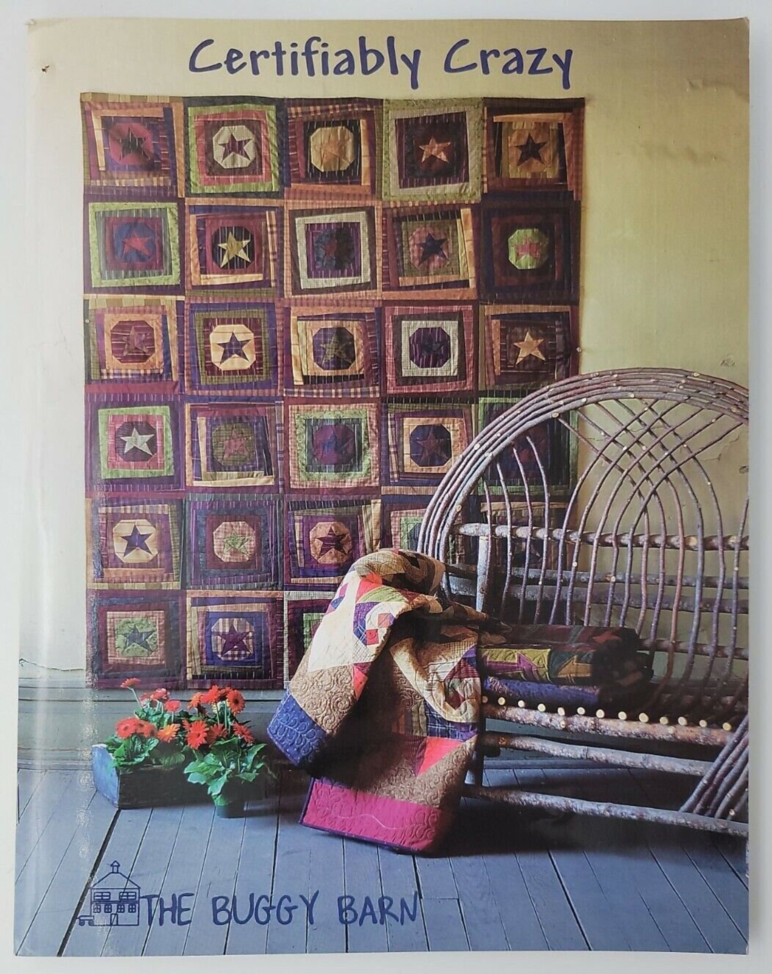 Quilt Book* the Buggy Barn* Certifiably Crazy - Etsy