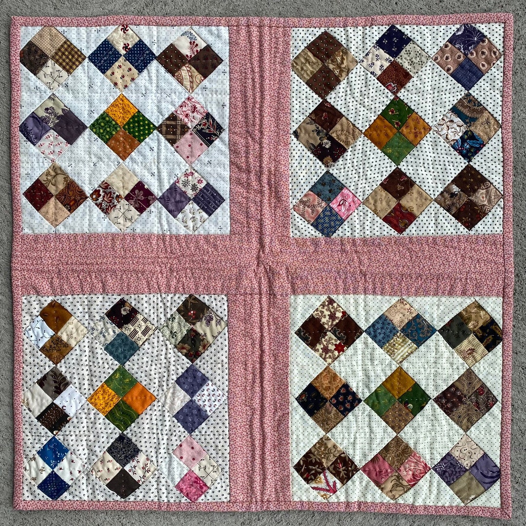 Cherry Blossom Crossing Quilt Pattern *20 1/2"x 20 1/2"* Humble Quilts ...