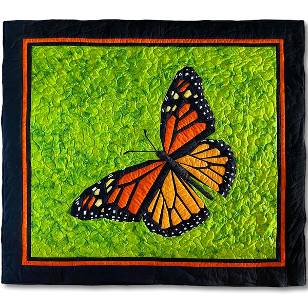 Monarch Butterfly Quilt Block - Etsy