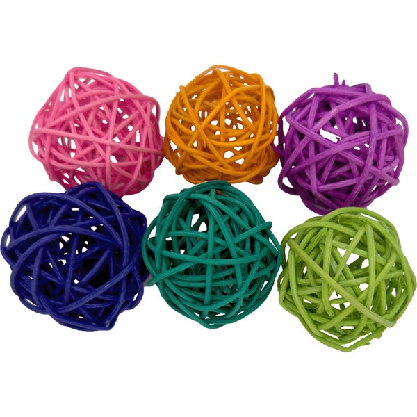 Rattan Balls - Etsy