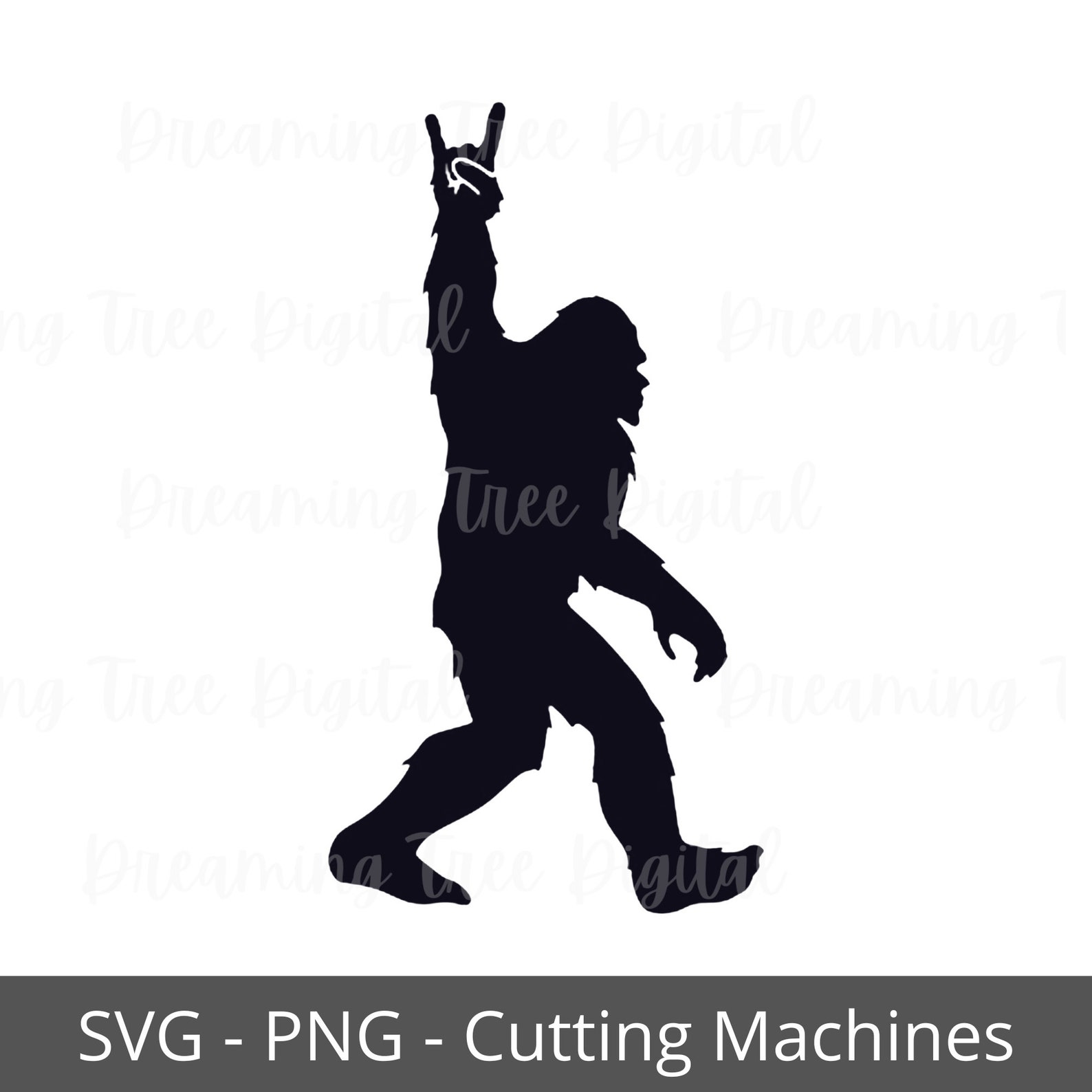 Bigfoot SVG, Rock Sasquatch Svg, Sasquatch Cut Files, Instant Download ...