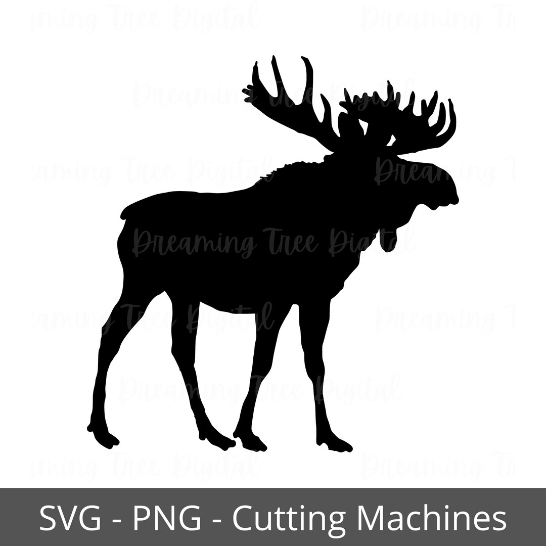 Moose SVG, Moose Crossing Svg, Instant Download - Etsy
