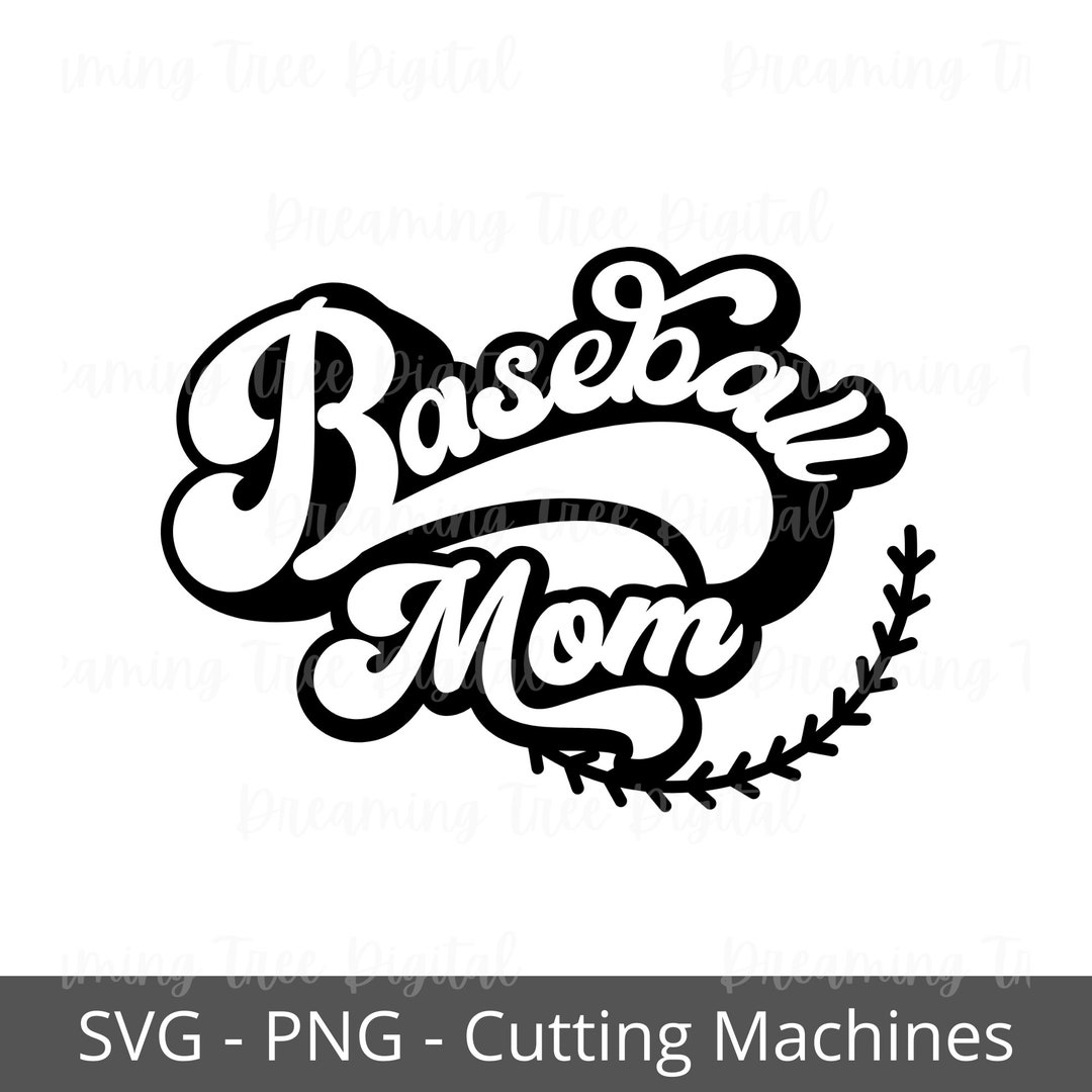 Baseball Mom SVG, Baseball Shirt Cut Files, Baseball Svg, Instant ...