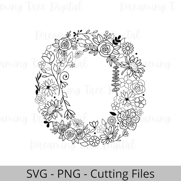 Monogram Letter O - Etsy