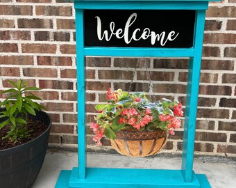 Welcome Sign for a Plant - Etsy