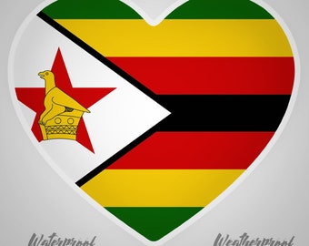 Zimbabwe Stickers | Etsy
