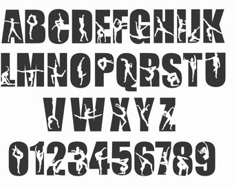 Floral Gymnastics SVG Bundle Gymnastics Svg Gymnast Svg - Etsy