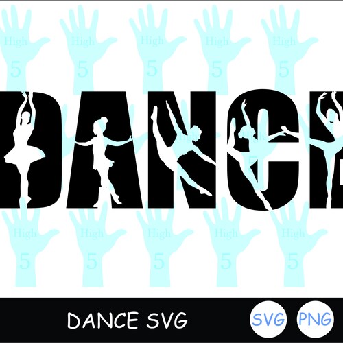 Dance SVG Cut File for Cricut Dancer Svg Jazz Ballet Dancer - Etsy
