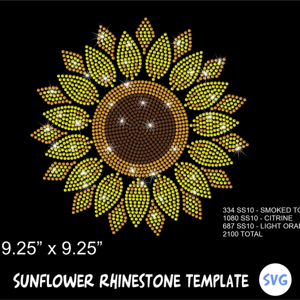 Rhinestone Template - Etsy