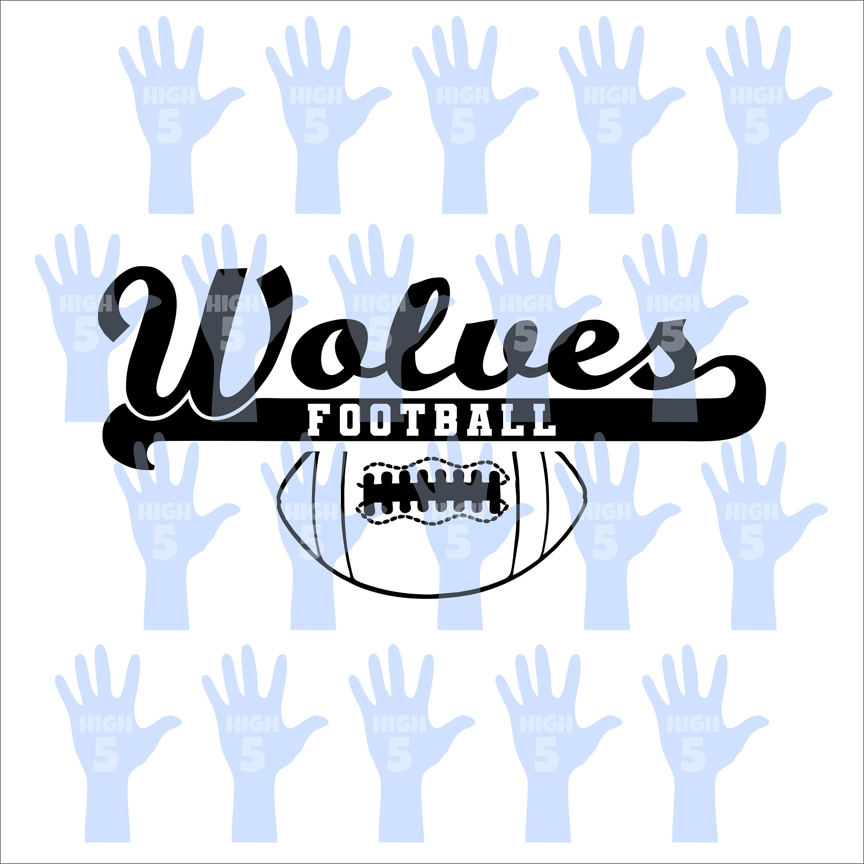 Wolves Multi Sport Spirit Wear SVG Files Bundle Mascot Svg - Etsy
