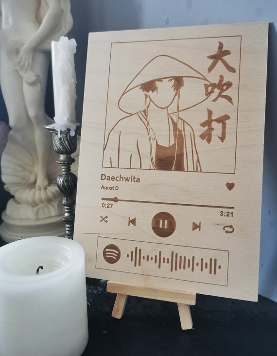 Spotify BTS Plates | Etsy