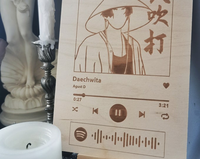 Spotify BTS Plates - Etsy