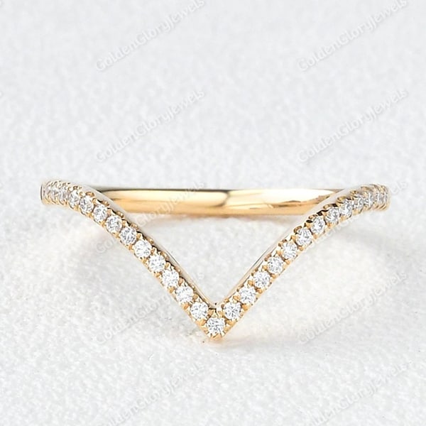 V Shape Ring - Etsy