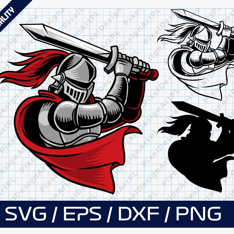 Dragon Knights Heads - Etsy