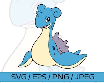 Lapras Silhouette - Etsy