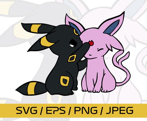 Umbreon SVG Espeon SVG para niños Cricut Silhouette - Etsy México