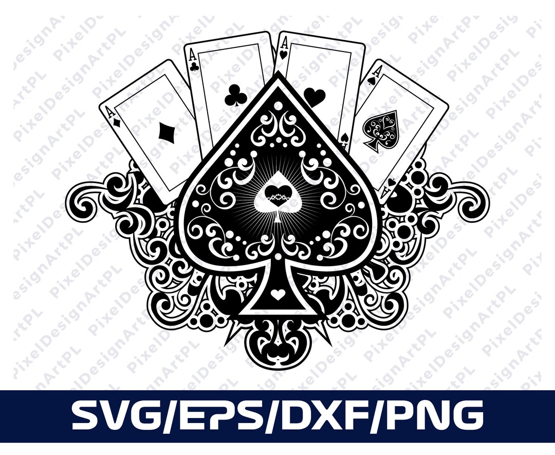 Playing Cards SVG/PNG/EPS, Casino Svg, Poker T-shirt Design - Etsy