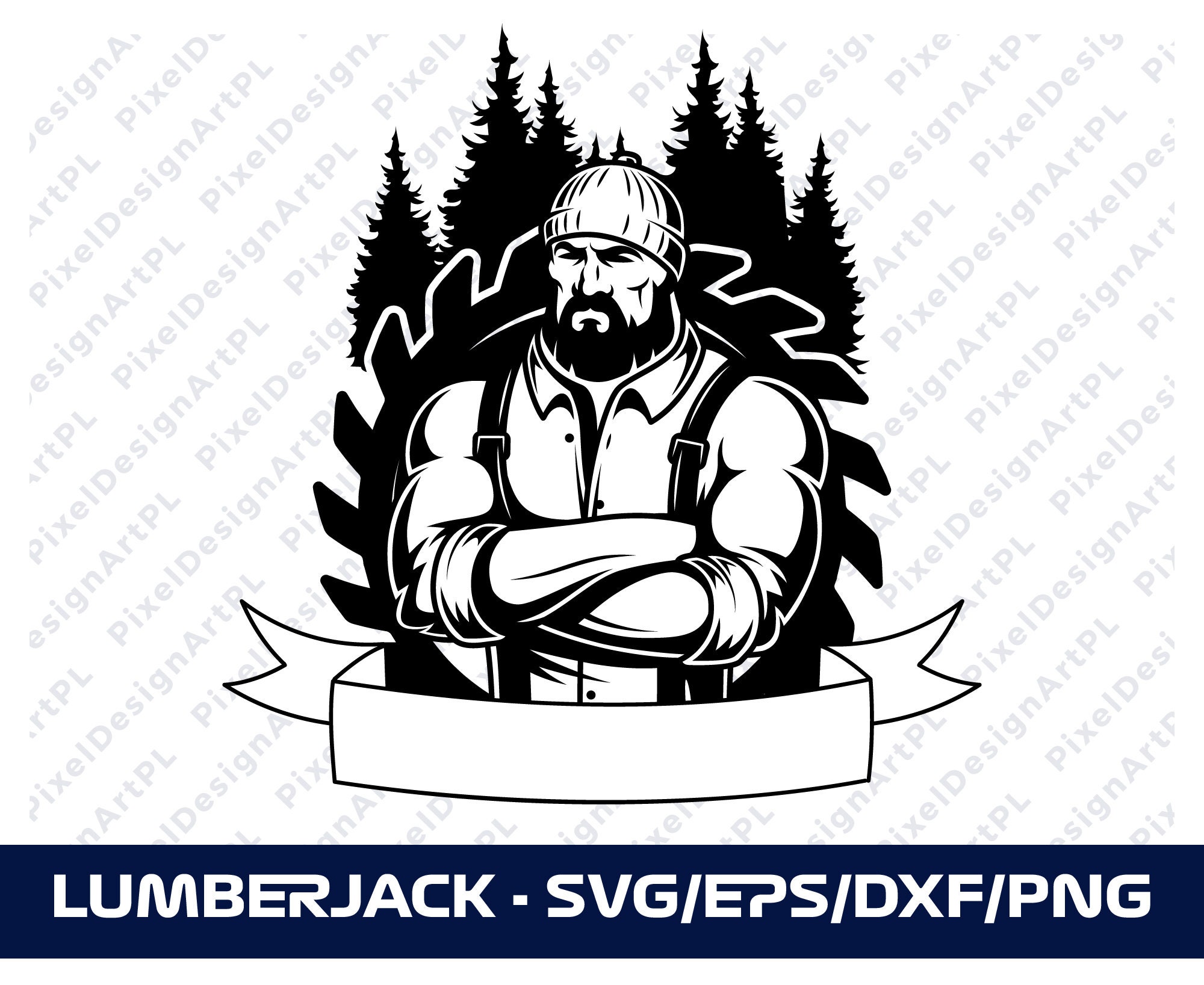 Lumberjack SVG/PNG/EPS, Cricut, Sublimation, T-shirt, Silhouette ...