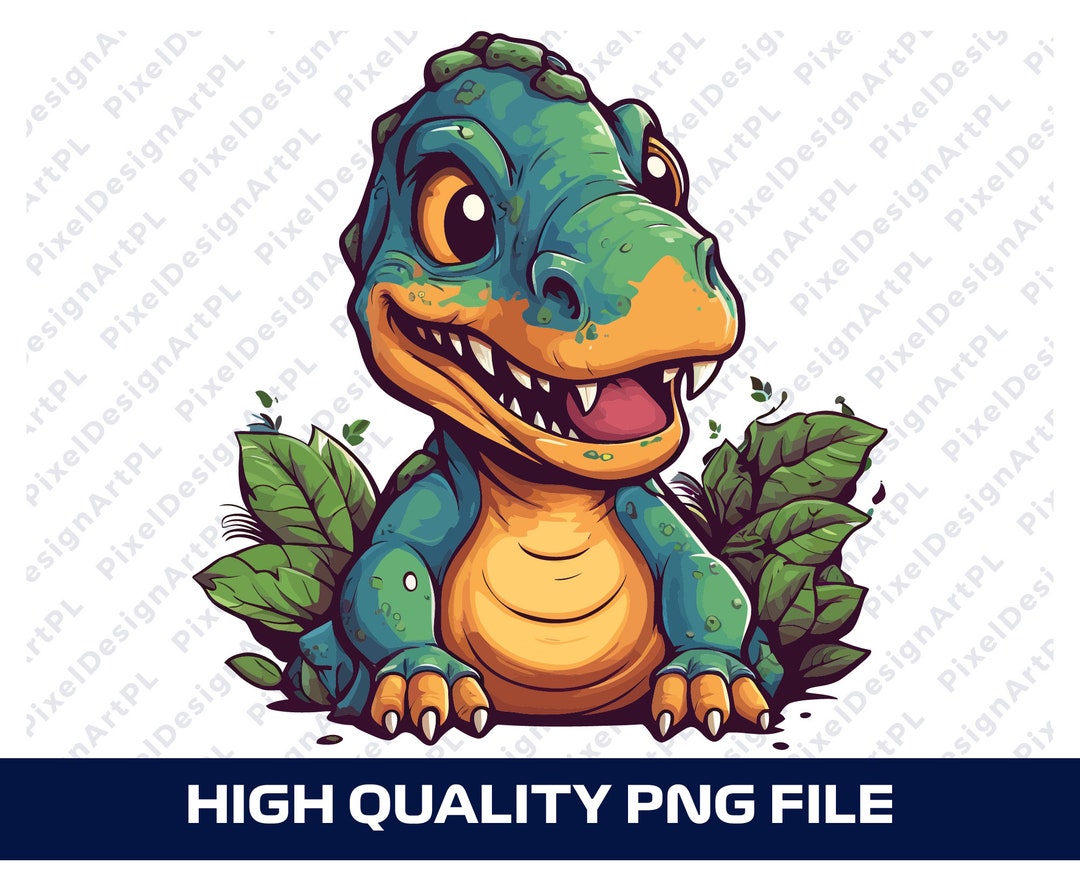 Dinosaur PNG FILE, T-shirt Design, Dinosaur Sublimation File, Dino ...