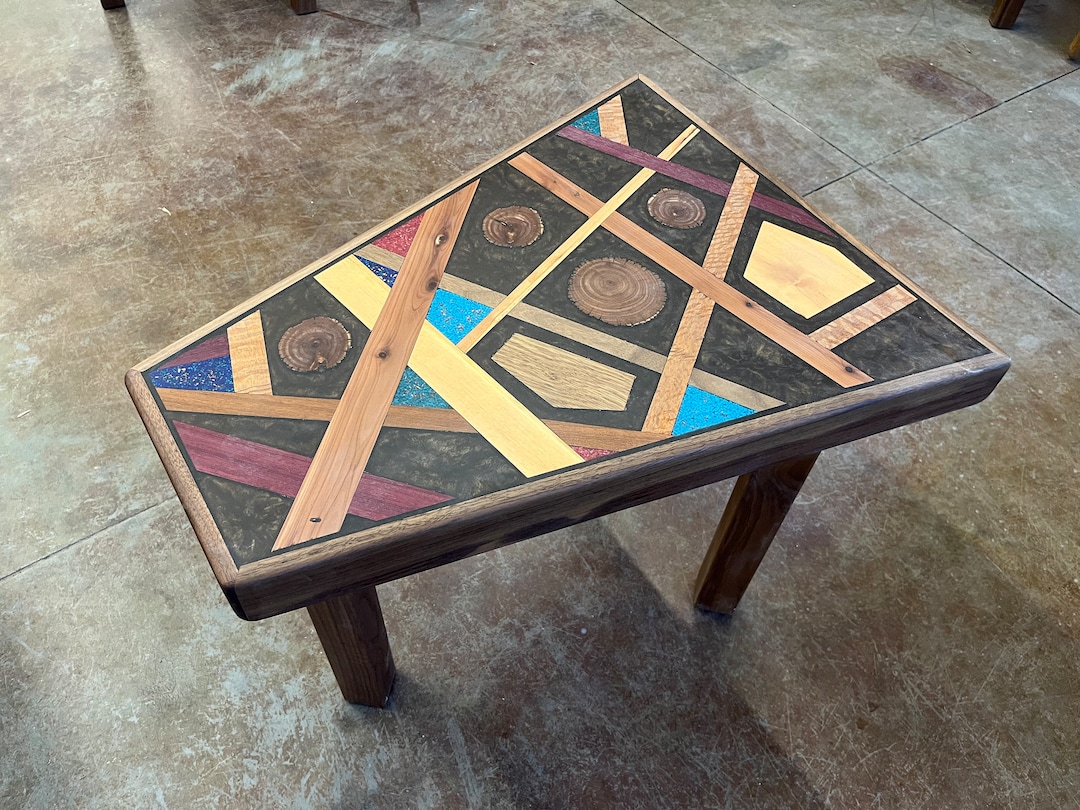 Spirit Art Tables Are Tri-paragon-shaped Side Tables to Create That ...