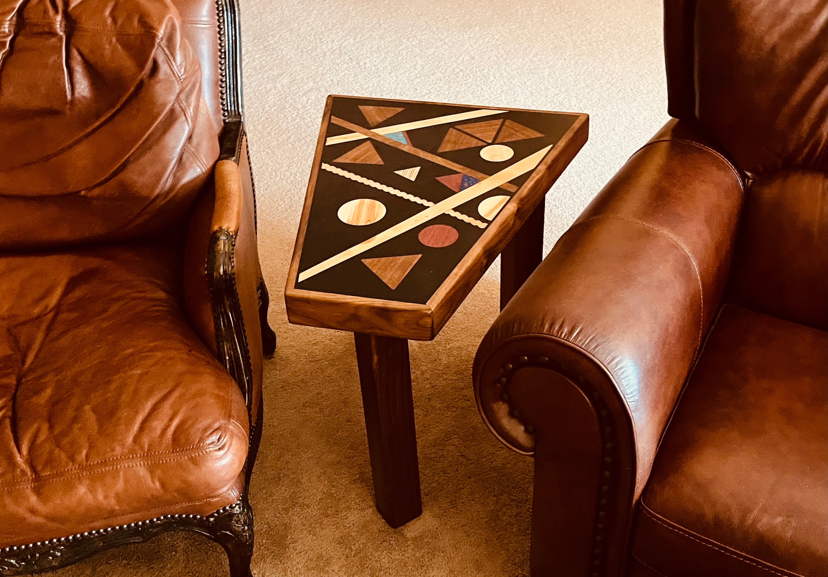 The Wedge Art Tables Designed Side Tables Create That Perfect Seating ...