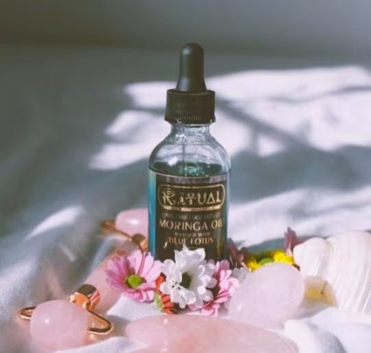 Ritual Oil Moringa Oil 100% Pure Cold Pressed Moringa Oil Infused With ...