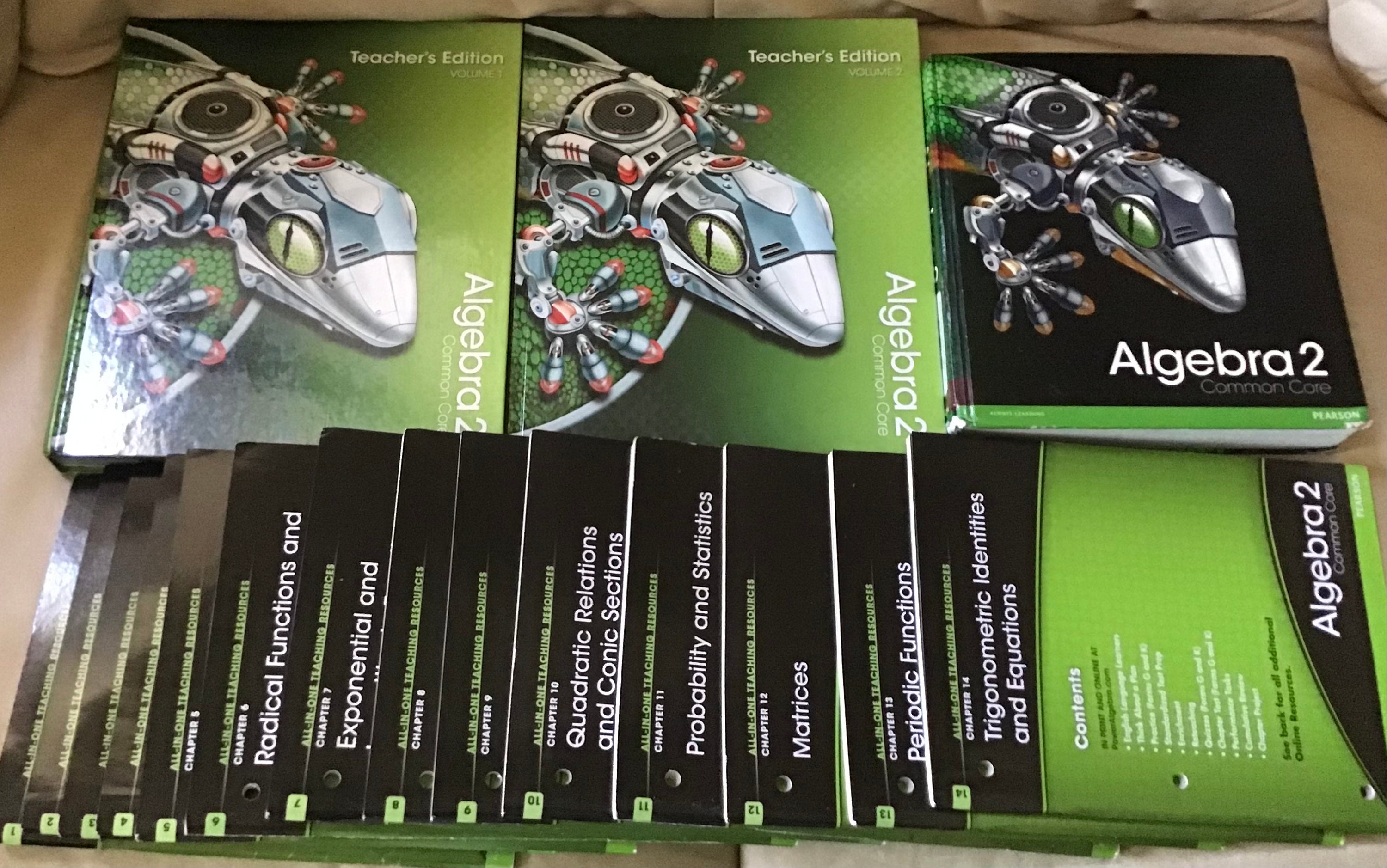 Algebra 2 Textbook Pearson