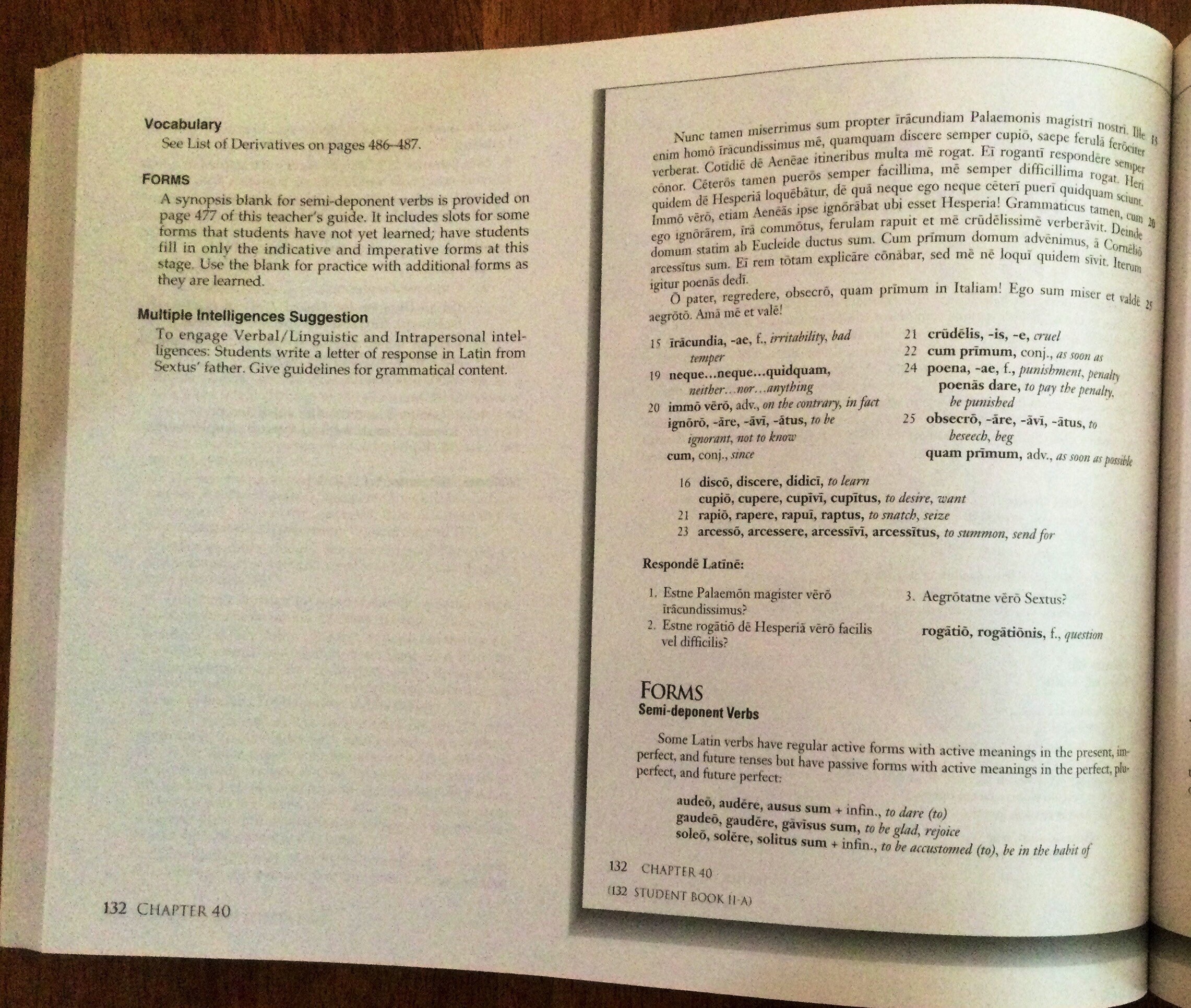 Second Year Latin Textbook With Teachers’ Manual - Ecce Romani II ...